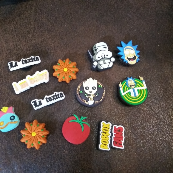 None | Accessories | 2 Pc Charms For Crocs New Mixed Lot Random ...